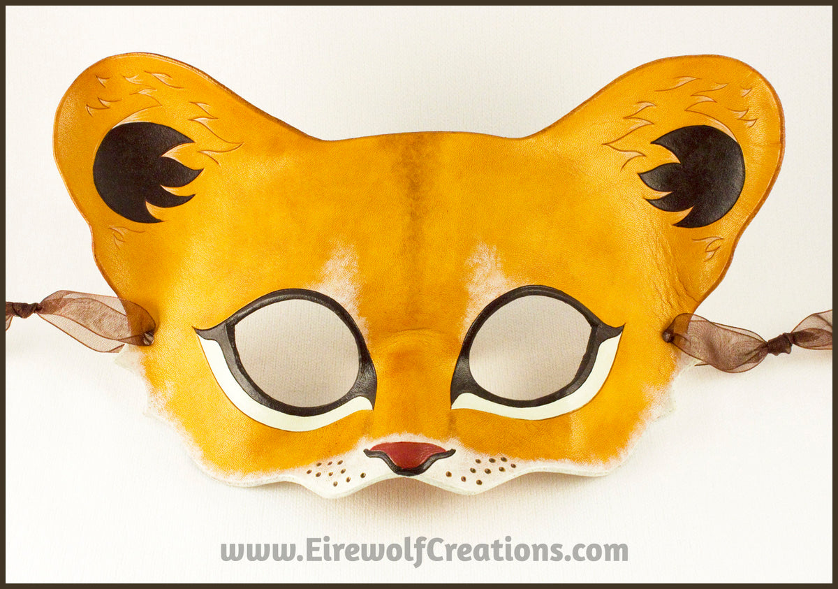 Leather Masquerade Masks - Eirewolf Creations